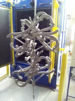 China Universal Hook Type Shot Blasting Machine For Casting Parts for sale
