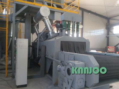Cina Macchina di brillamento di Mesh Belt Wire Automatic Shot attraverso tipo in vendita