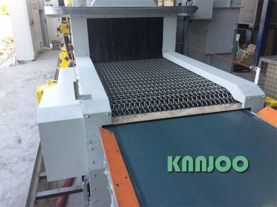Cina Macchina di brillamento di Mesh Belt Wire Automatic Shot attraverso tipo in vendita