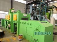 China Mesh Belt Continuous Shot Blasting Machine for sale