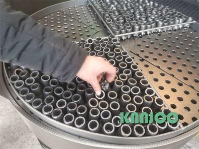 Cina Materiale d'acciaio della doppia macchina rotatoria di granigliatura in vendita