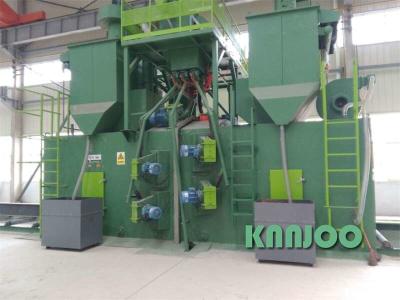 Cina Velocità di pulizia 0.5-5m/Min della macchina di granigliatura della struttura d'acciaio di elettricità in vendita