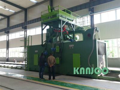 Cina Macchina di granigliatura della struttura d'acciaio 15KW con 2-6kg/Min Abrasive Flow Rate in vendita