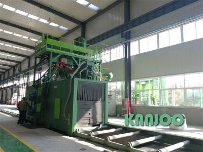 Cina Macchina di granigliatura della struttura d'acciaio 15KW con 2-6kg/Min Abrasive Flow Rate in vendita