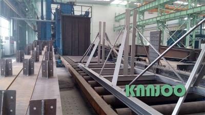 Cina Macchina su misura 2-6kg/Min Abrasive Flow Rate 440V di granigliatura della struttura d'acciaio in vendita
