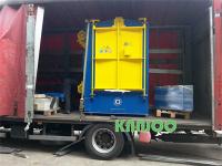 China Low Noise Hanger Type Shot Blasting Machine PLC Controlled for sale