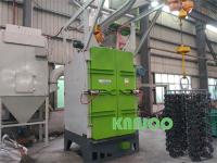 China Low Noise Hanger Type Shot Blasting Machine PLC Controlled for sale