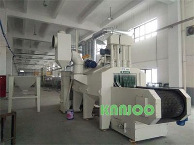 Cina 220V/380V/440V Wire Mesh Shot Blasting Machine per acciaio inossidabile su misura in vendita
