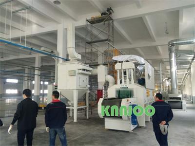 Cina 220V/380V/440V Wire Mesh Shot Blasting Machine per acciaio inossidabile su misura in vendita