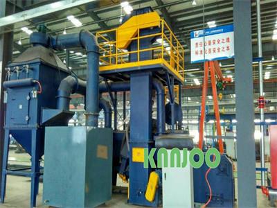 Cina 220V/380V/440V Wire Mesh Shot Blasting Machine per acciaio inossidabile su misura in vendita