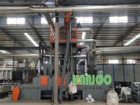 China Compact Wire Mesh Shot Blasting Machine for Cleaning for sale