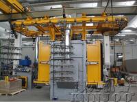 China Only Advanced Shot Blasting Control System Catenary Shot Blasting Machine for sale