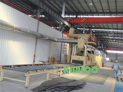 Cina Sistema di controllo PLC Macchina per lo sgancio di lamiere di acciaio con trasportatore a rulli in vendita