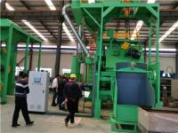 China 4.2rpm Drum Type Shot Blasting Machine for sale