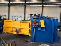 China PLC Control Turntable Shot Blasting Machine Direct Coupling Blast Wheel for sale