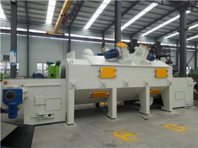 Cina pulizia del vaso di Mesh Shot Blasting Machine Aluminum del cavo 4m/min in vendita