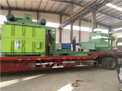 中国 鍛造材の溶接物の紡績工のハンガーのショット ブラストは1200X1500mmを機械で造る 販売のため