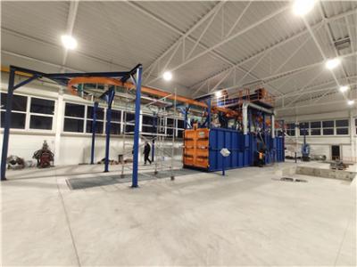 Cina Passaggio con il trattamento di superficie sparato industriale delle colate dell'artificiere in vendita