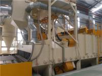 China Pretreatment Roller Conveyor Shot Blasting Machine Workpieces Cleaning for sale