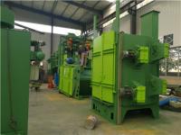 China 800×1200mm Hanger Type Shot Blasting Machine For Rust Removal for sale