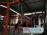 China Catenary Continous Hook Shot Blasting Machine Cleaning Valve for sale