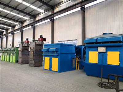 Cina rilevazione livellata materiale minima di 1450r/Min Shot Blasting Dust Collector in vendita