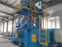 China QH69 Through Type Roller Conveyor Shot Blasting Machine Rust Removal for sale
