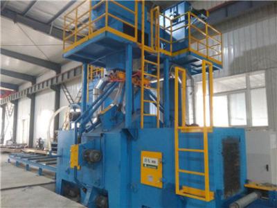 Cina QH69 attraverso tipo rimozione della ruggine della macchina di granigliatura del trasportatore a rulli in vendita