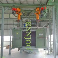 China Large Volume Hanger Shot Blasting Machine Wirh PLC Control System for sale