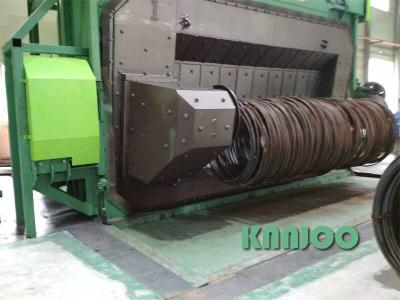 Cina Macchina di brillamento di Rod Coil Surface Cleaning Shot del cavo di KNNJOO in vendita