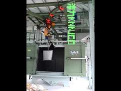 PLC Control Forging Parts Cleaning Spinner Hanger Shot Blasting Machine
