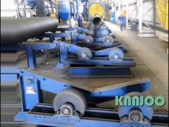 CE Steel Pipe Rust Removal Shot Blast Cleaning Machine