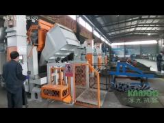 2t/H Tumblast Shot Blasting Machine Multi Workpiece Mixed Cleaning