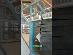 Auto Chain Type Spinner Hanger Shot Blasting Machine Workpiece Dia 850mm