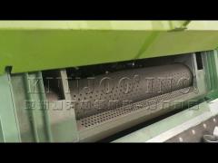 rubber belt shot blasting machine