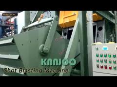 Steel Belt Shot Blasting Machine 380V Sa2.5 For Casting Parts