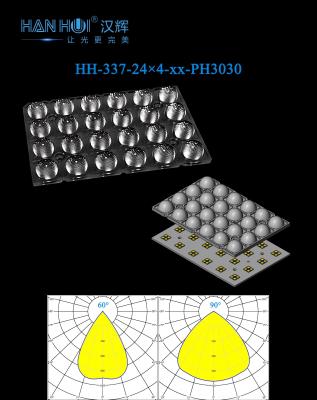 China 96 Stück 3030LEDs 103×69mm Größe Hocheffiziente rationelle Lichtverteilung Schnelle Installation Scheinwerferobjektiv zu verkaufen