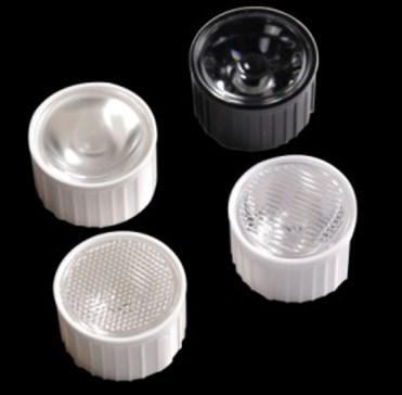 China Single Lens φ20mm 93%+ Transmittance Multiple Light Distribution Angles Lightweight Tough Material Grade Lens For Brighten for sale
