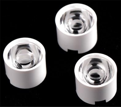 Cina φ20mm Dimensione 93%+ Trasmittanza PC&PMMA Materiale durevole Leggere Brighten Single Lens in vendita