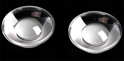 China 93%+ Transmittance Indoor Lighting & Flashlight Lens φ46.18mm Precision Dimension Control Lens for sale
