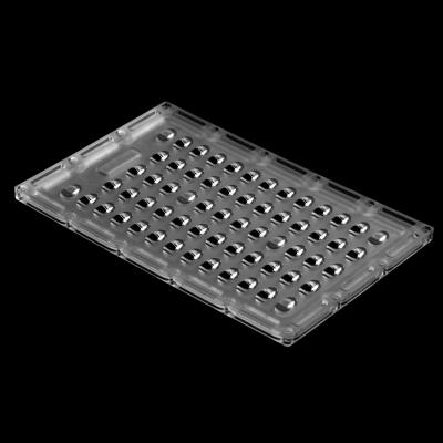 中国 PC LED街路灯レンズ 230x150mm 112x3030 LED 92%透過率 販売のため