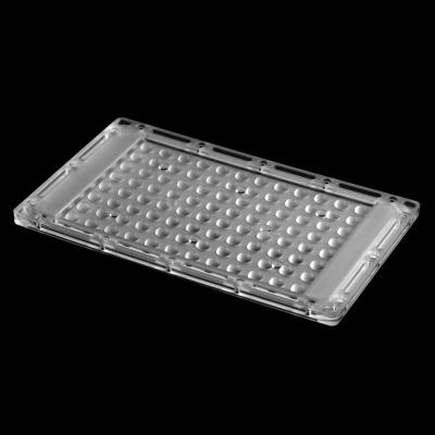 China 96 IN 1 PC Lens 235×144mm 92% Transmittance for Flood Lighting for sale