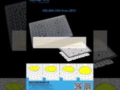 416pcs 2835LEDs T2M/T3M/T4S/T5 Disponível Material de PC de alta eficiência Ótima saída de luz Iluminação de rua e iluminação de estacionamento Lentes LED