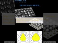 96 stuks 3030LED's 103×69mm Grootte Hoog efficiënte rationele lichtverdeling Snelle installatie Floodlighting Lens