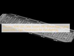Precision 3030 LED-optisch systeem 295×80mm 80pcs Lampkraal 92%+ Lichttransmissie voor verlichting