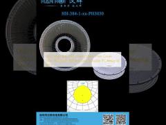 Copertura lente per lampada UFO High Bay antiglare 263×10.59mm Dimensioni Lente in materiale PC durevole