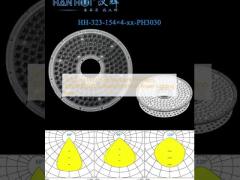 Lente LED UFO per lampada high bay 154×4 pezzi 3030/2835LEDs Impermeabile ad alta potenza