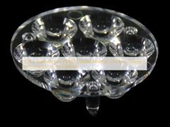 93% Transmittance PMMA LED Lens φ34.8mm for Flashlight 3737/3535