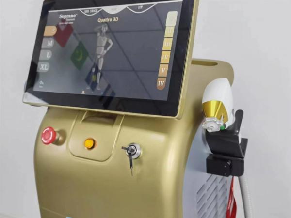 Quality triple waves diode laser hair removal machines for sale