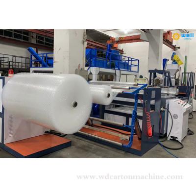 China Automatic air bubble film formed making machine for sale